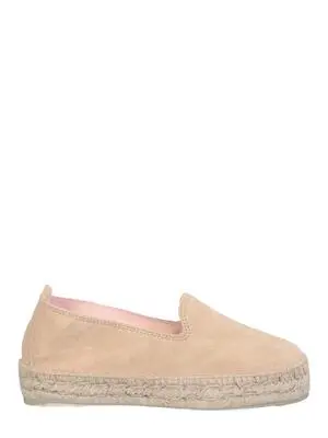 Manebí Suede Double Sole Espadrilles - Beige