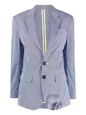 Dsquared2 Single-breasted Corduroy Blazer - Blue