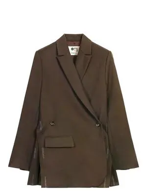 Ports 1961 Wrap-front Blazer - Brown
