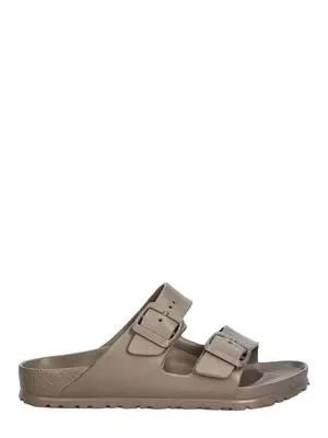 BIRKENSTOCK Arizona Double-buckle Slippers - Neutrals