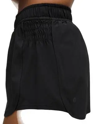 Lululemon Ruched-side High-rise 3" Short - Black