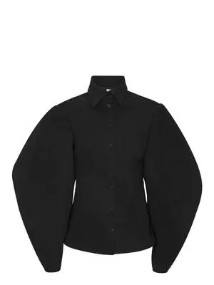 Remain Birger Christensen Balloon-sleeve Shirt - Black