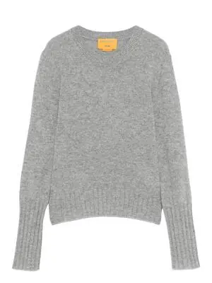 Guest In Residence Cashmere Crew Neck Sweater - Grey