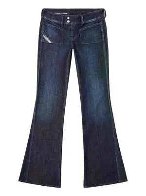 DIESEL D-hush Bootcut Jeans - Blue