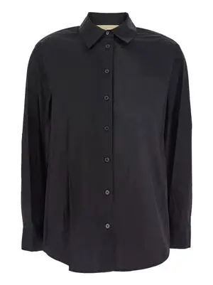 Michael Kors Button-down Shirt With Pocket - Black