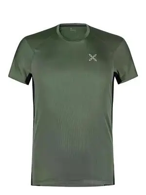 MONTURE Join Panelled Short-sleeved T-shirt - Green