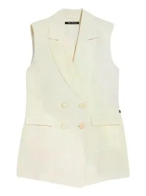 PENNYBLACK Double-breasted Vest - White