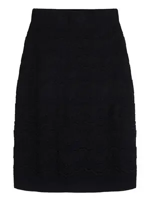 Missoni Crochet-knit Mini Skirt - Black