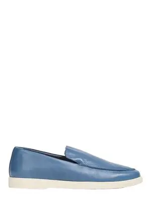 Frescobol Carioca Miguel Leather Loafers - Blue