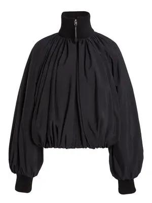 Jacquemus Pallone Shell Bomber Jacket - Black