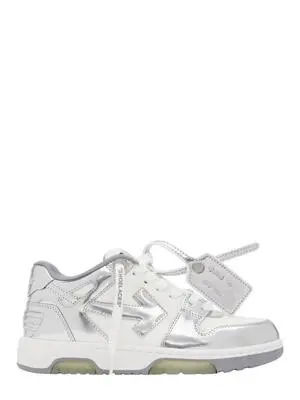 Off-White Off-White Out Of Office OOO Low-Top Sneakers Silver White