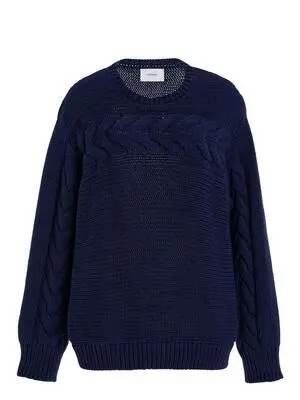Merlette Serin Pima Cotton Sweater Navy