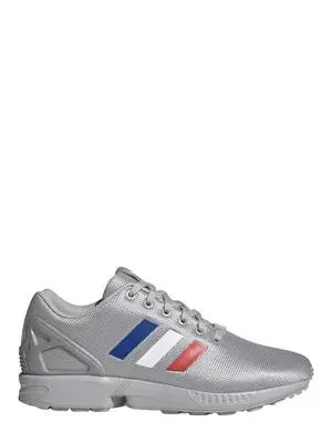 Adidas Zx Flux Sneakers - Grey Two/cloud White/team Royal Blue