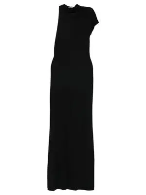 TOM FORD Asymmetric Gown - Black