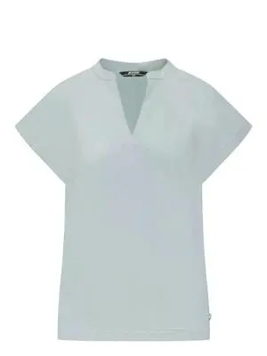 K-WAY V-neck T-shirt - Blue