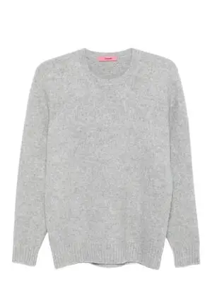 DRUMOHR Lambswool Crew-neck Sweater - Grey