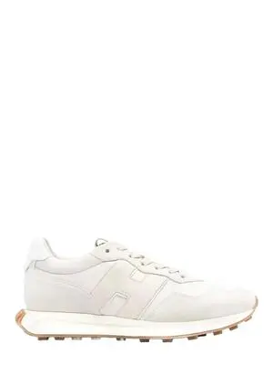 Hogan H-logo Platform Sneakers - Neutrals