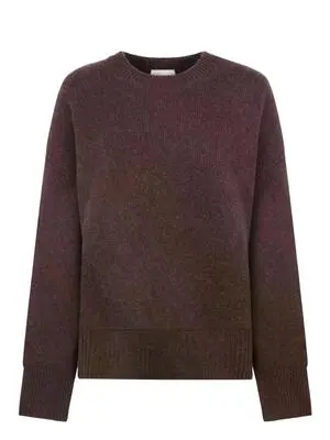 Le Kasha Ribbed Knit Cashmere Sweater - Purple
