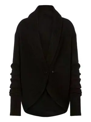 Alberta Ferretti Wool-blend Cardigan - Black