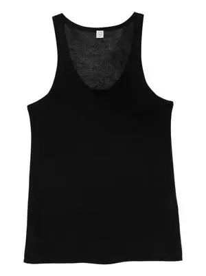 TOTEME Scoop-neck Tank Top - Black
