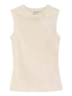 FLORE FLORE Esme Ribbed Tank Top Neutrals