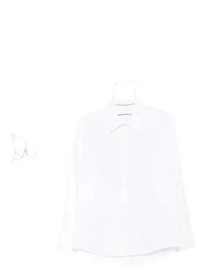 Alexander Wang Oversized-collar Cotton Shirt - White