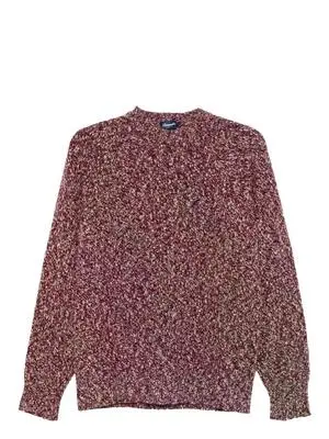 DRUMOHR Speckled Wool Sweater - Red