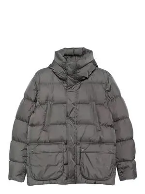 Herno Hooded Quilted Jacket - Grey