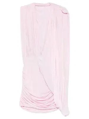Magda Butrym Ruched Mini Dress - Pink