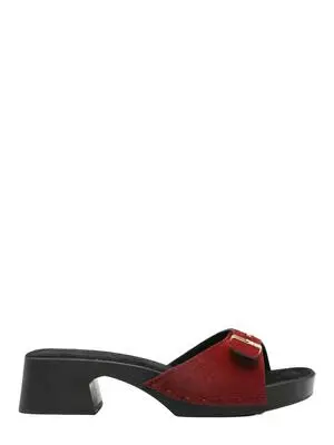Khaite 50mm Britt Sandals - Red