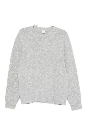 Eleventy Marl-knit Wool Sweater - Blue