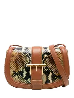 Alexander McQueen Mini T-bar Crossbody Bag - Brown