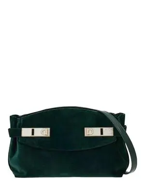 FERRAGAMO Mini Hug Crossbody Bag - Green