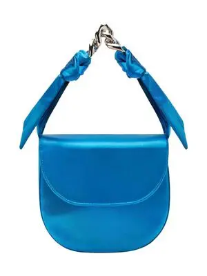 Casadei Satin Tote Bag - Blue