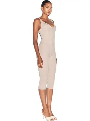 SKIMS Cotton Shapewear Capri Linen