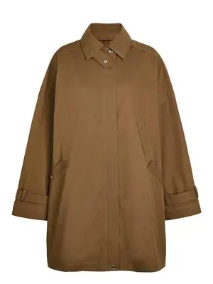 TOTEME Cotton Trench Jacket - Beige