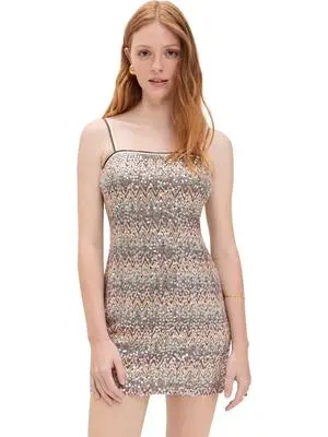 Ramy Brook Ivanna Mini Dress - Boca Sequin
