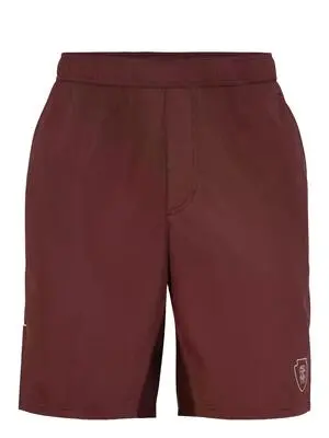 Brunello Cucinelli Panelled Shorts - Red