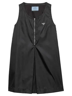 Prada Re-nylon Mini-dress - Black