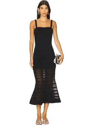 Simkhai Vallarie Midi Dress - Black