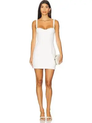 Katie May Claudette Mini Dress - Ivory