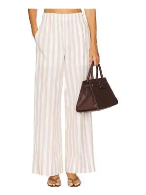 Simkhai Arden Pull On Pant - Sand Stripe