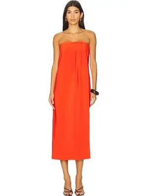 ET OCHS Anika Dress - Flame