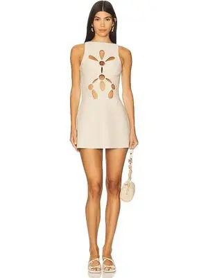 Cult Gaia Franco Knit Cut-out Dress - Beach
