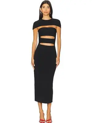 Cult Gaia Rianna Knit Dress - Black
