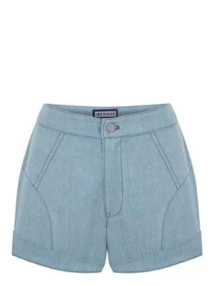 JENDUE Marvel Denim Shorts