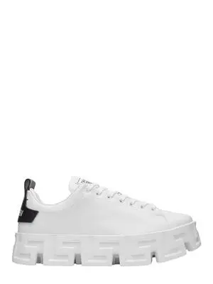 Versace Greca Labyrinth Sneakers - White