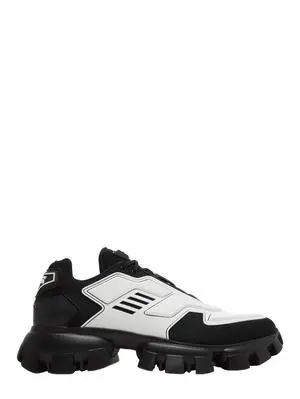 Prada Cloudbust Thunder Knit Sneakers Black