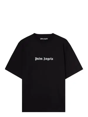 Palm Angels Classic Logo Slim Tee - Black