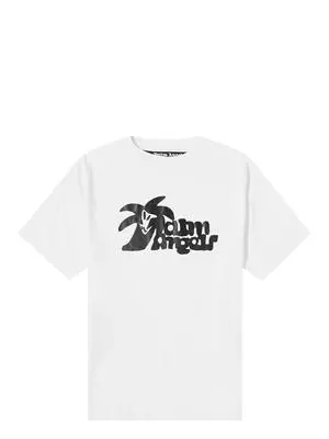 Palm Angels Hunter Classic Tee - White